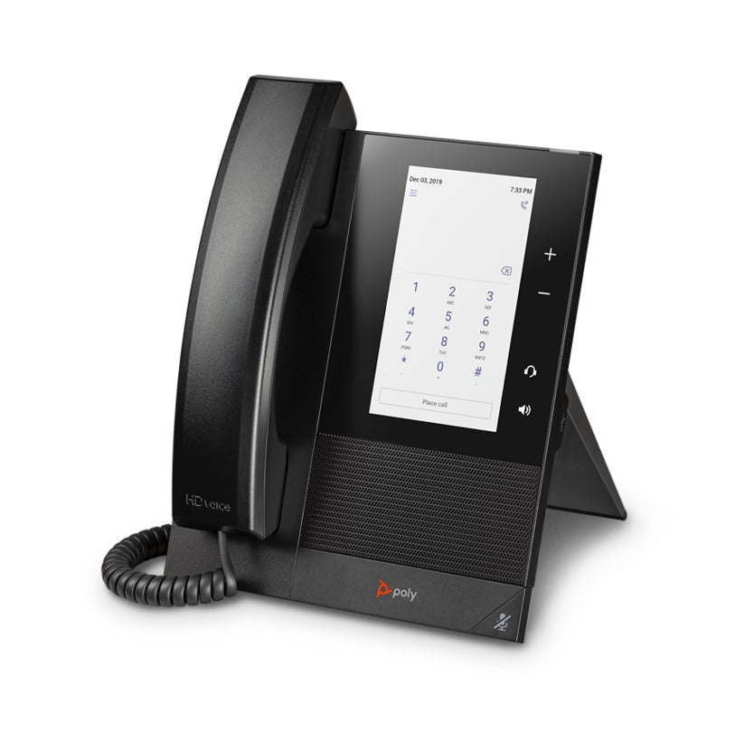 Poly CCX 400 IP Phone | Business Phone with 5" Colour Touch Screen