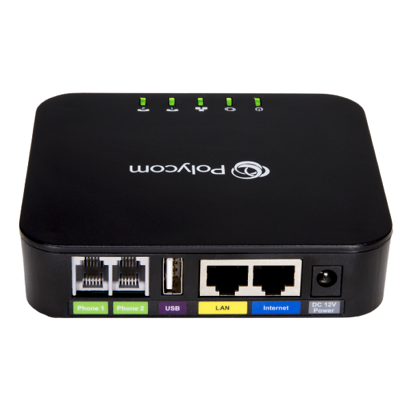Poly OBi302 VoIP Gateway | Universal Voice Adapter with USB, 2 FXS