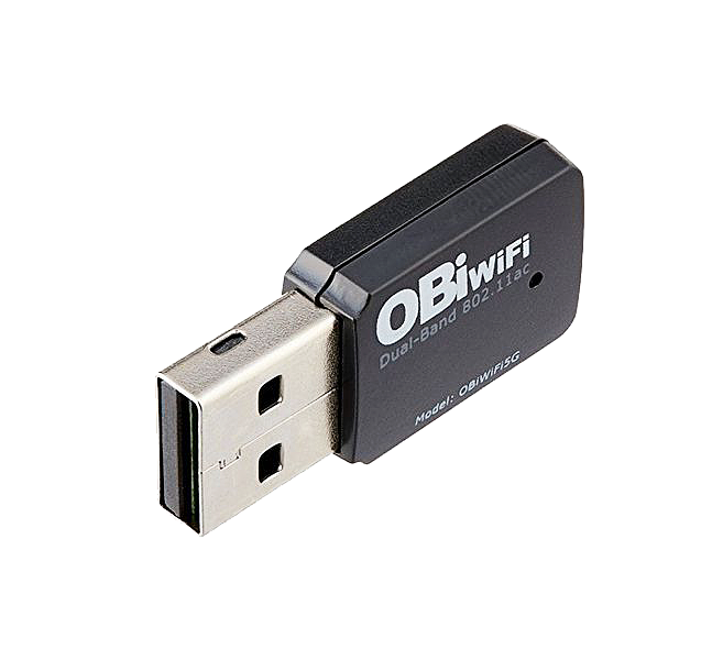 Poly OBiWiFi5G Network Adapter | USB Wi-Fi Accessory for VoIP Phone