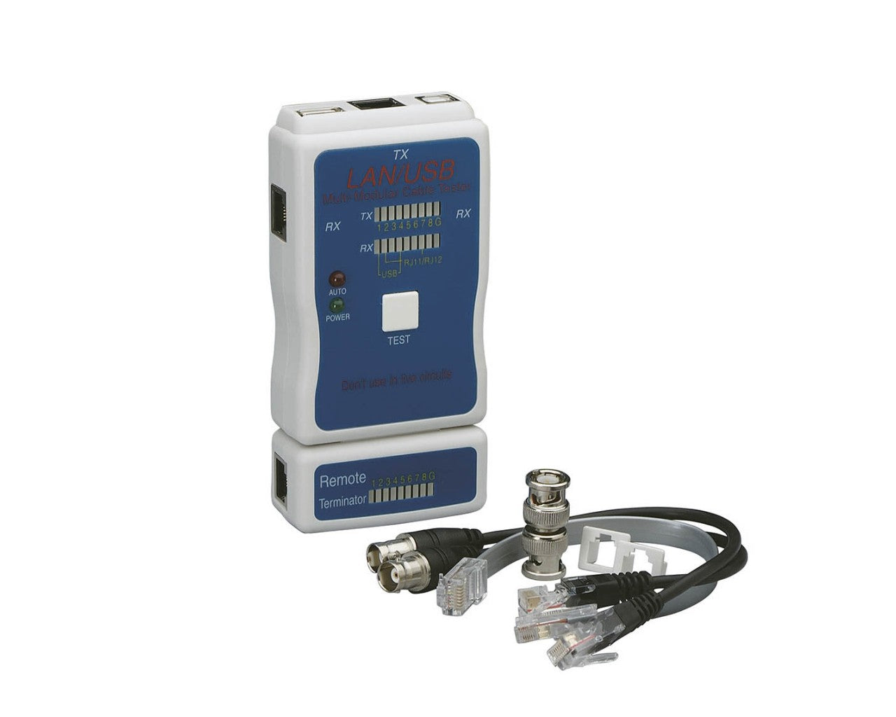 Universal Cable Tester | LAN/USB Multi-Mode Cable Tester
